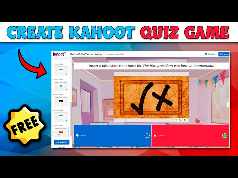 How To Create Kahoot Quiz Game For Free