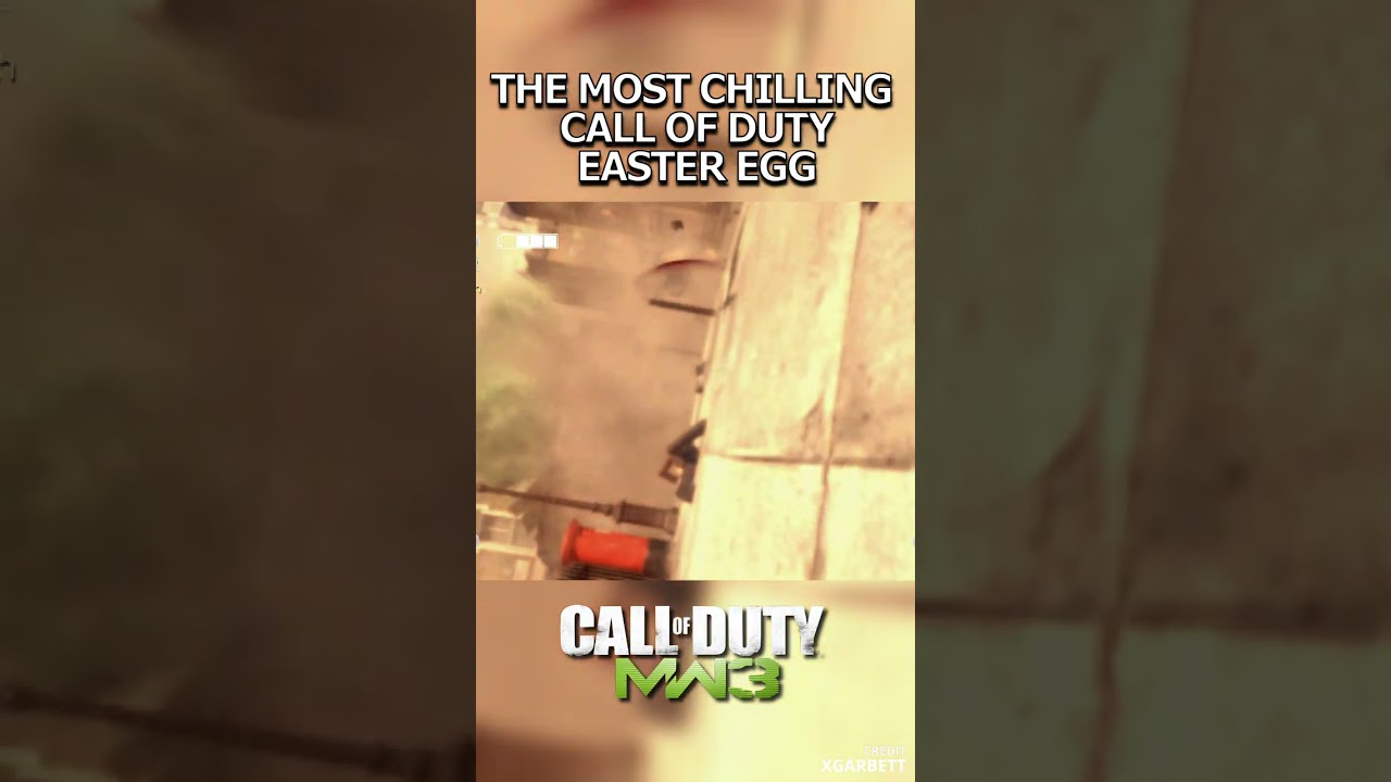 The saddest Call of Duty easter egg... #shorts #cod