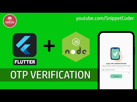 Learn Flutter OTP Login Using NodeJS API - Mind Luster