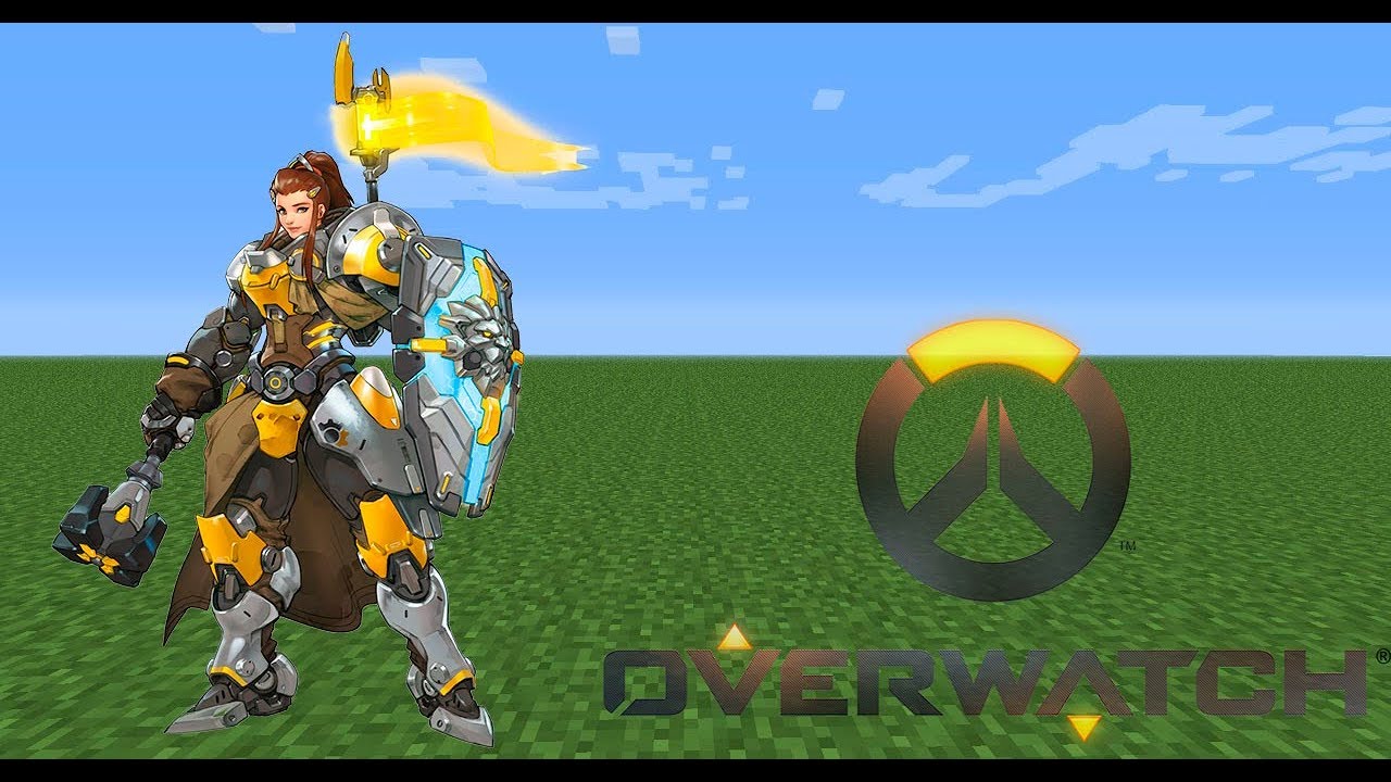 Minecraft: Pixel Art Tutorial:Brigitte(Overwatch)