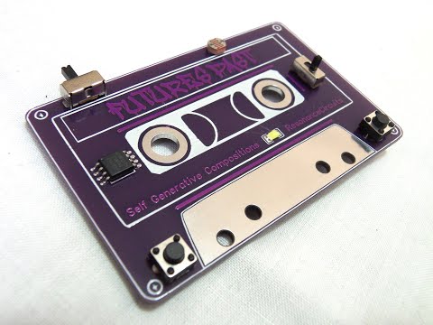 RC Circuit Bent 'Futures Past' 8bit Random Music Generator | Reverb UK