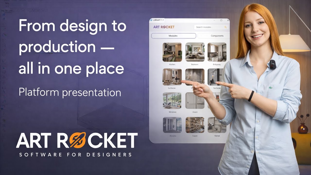 From Design to Production — All in One Place | Art Rocket Platform Presentation