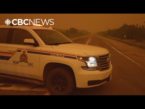 Manitoba wildfires leave drivers stranded on highways, others seeking shelter