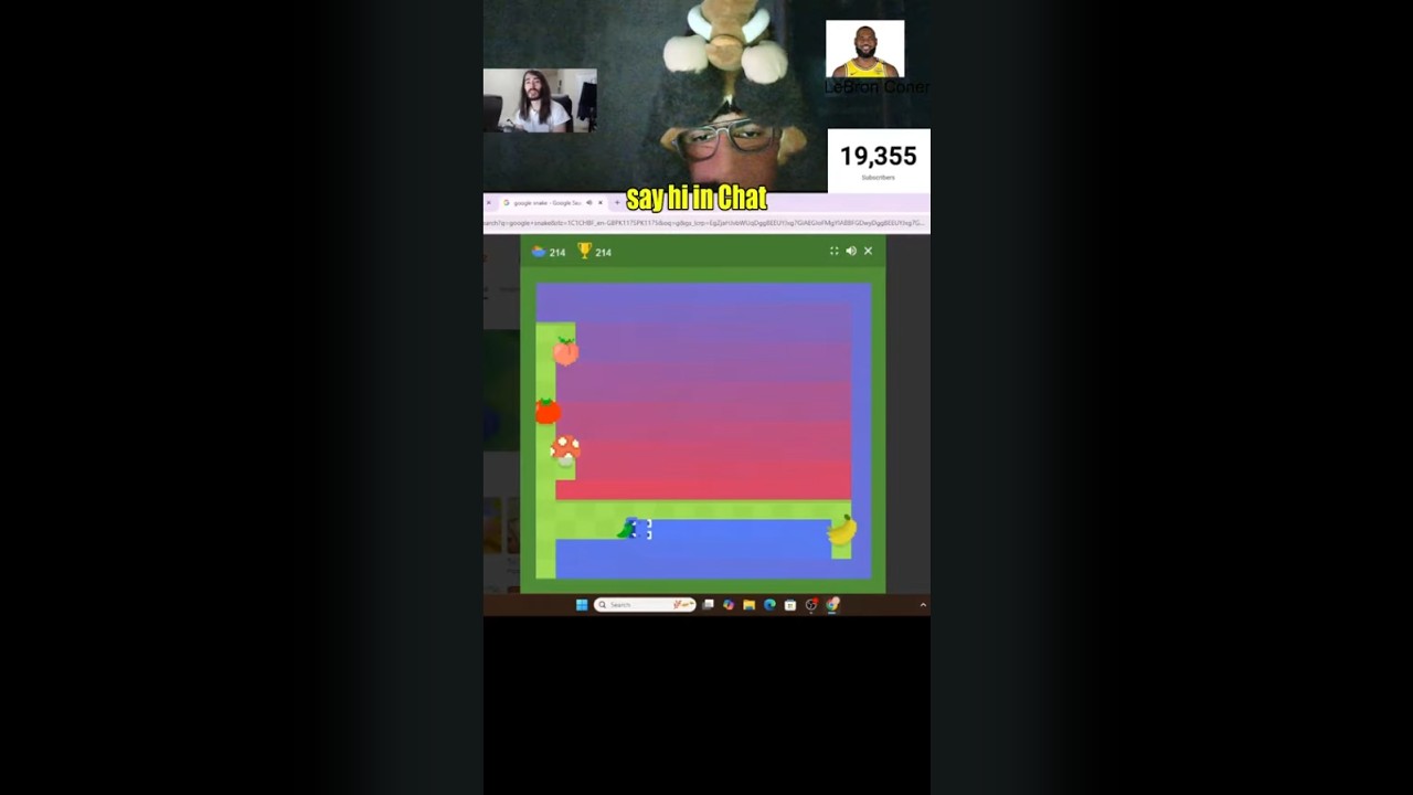 GOOGLE SNAKE MOD With World Record!