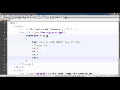 Learn Variables in Javascript Tamil - Mind Luster