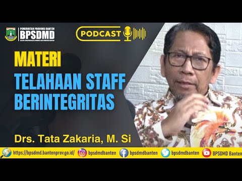 TELAHAAN STAFF BERINTEGRITAS