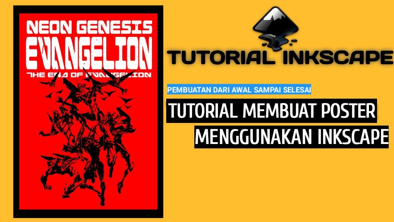 TUTORIAL INKSCAPE | TUTORIAL MEMBUAT POSTER MENGGUNAKAN INKSCAPE