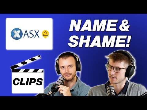 ASX Mining Name & Shame List!
