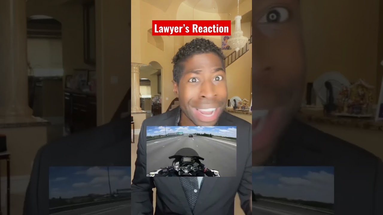 Police officer in an unmarked squad car brake checks a biker. Who’s liable? Attorney Ugo Lord Reacts