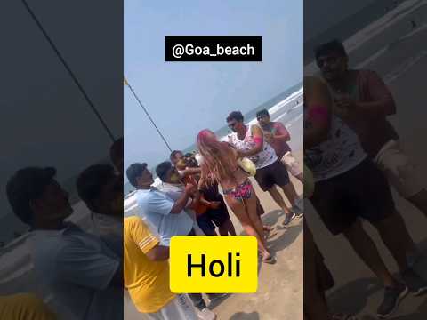 #Goa #beach #holi #shortsvideo