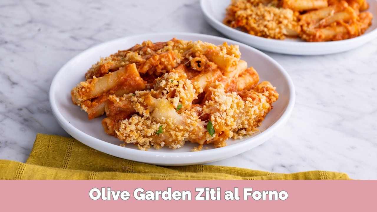 Olive Garden Five Cheese Ziti al Forno Copycat Recipe