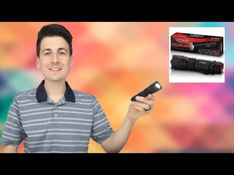 Best Affordable Tactical Flashlight | VONT LED Tactical Flashlight Review