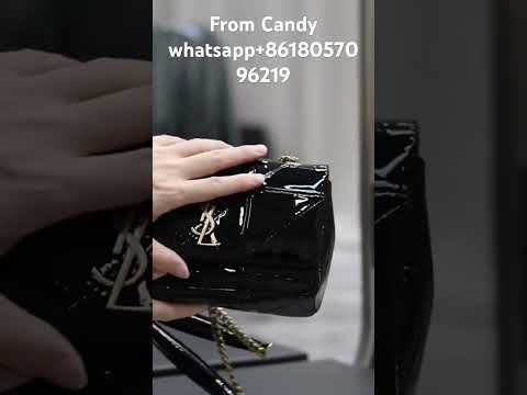 YSL Jamie 4.3 small in patent leather