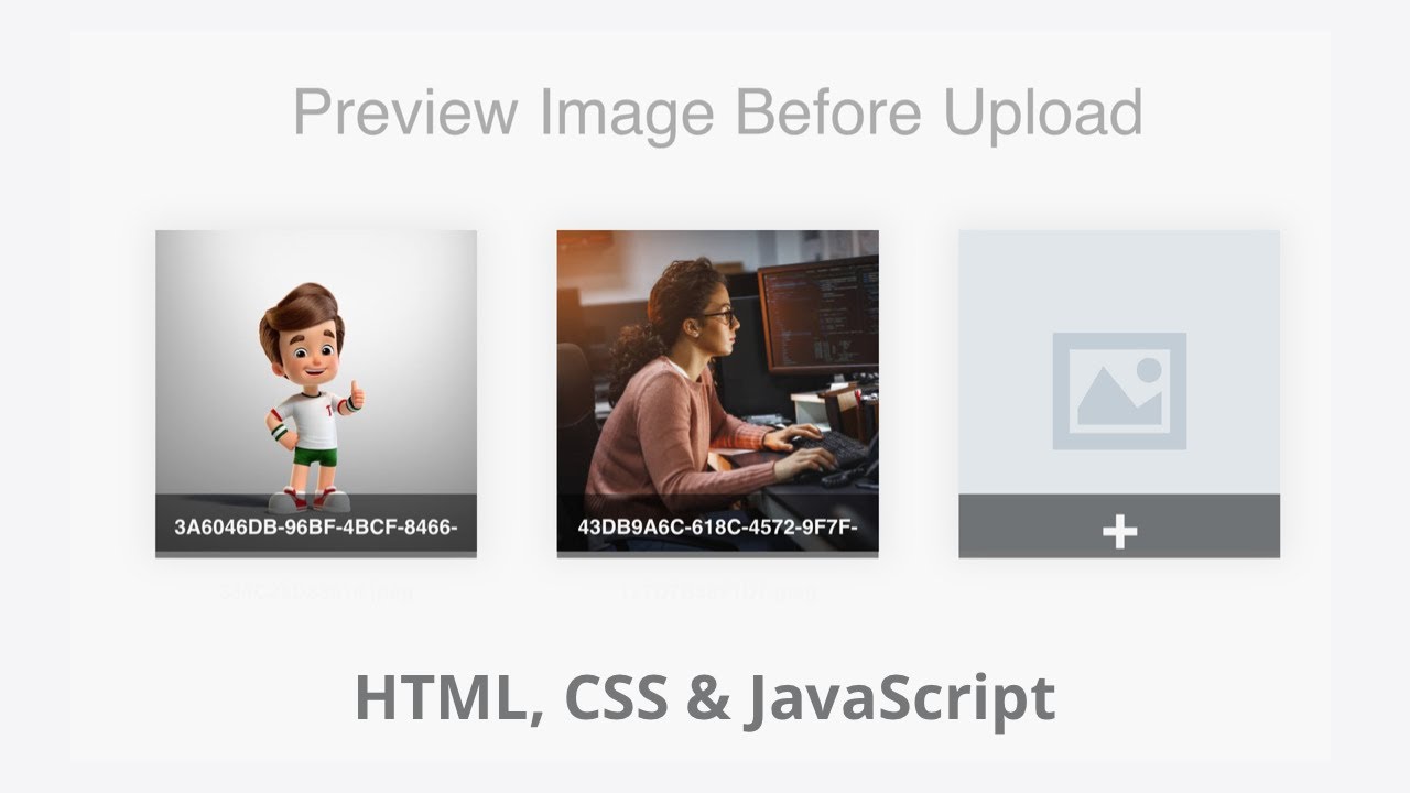 How to Preview Image Before Upload using JavaScript