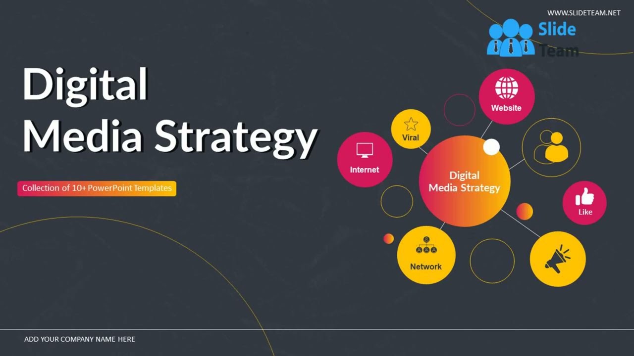 Digital Media Strategy Powerpoint Ppt Template Bundles