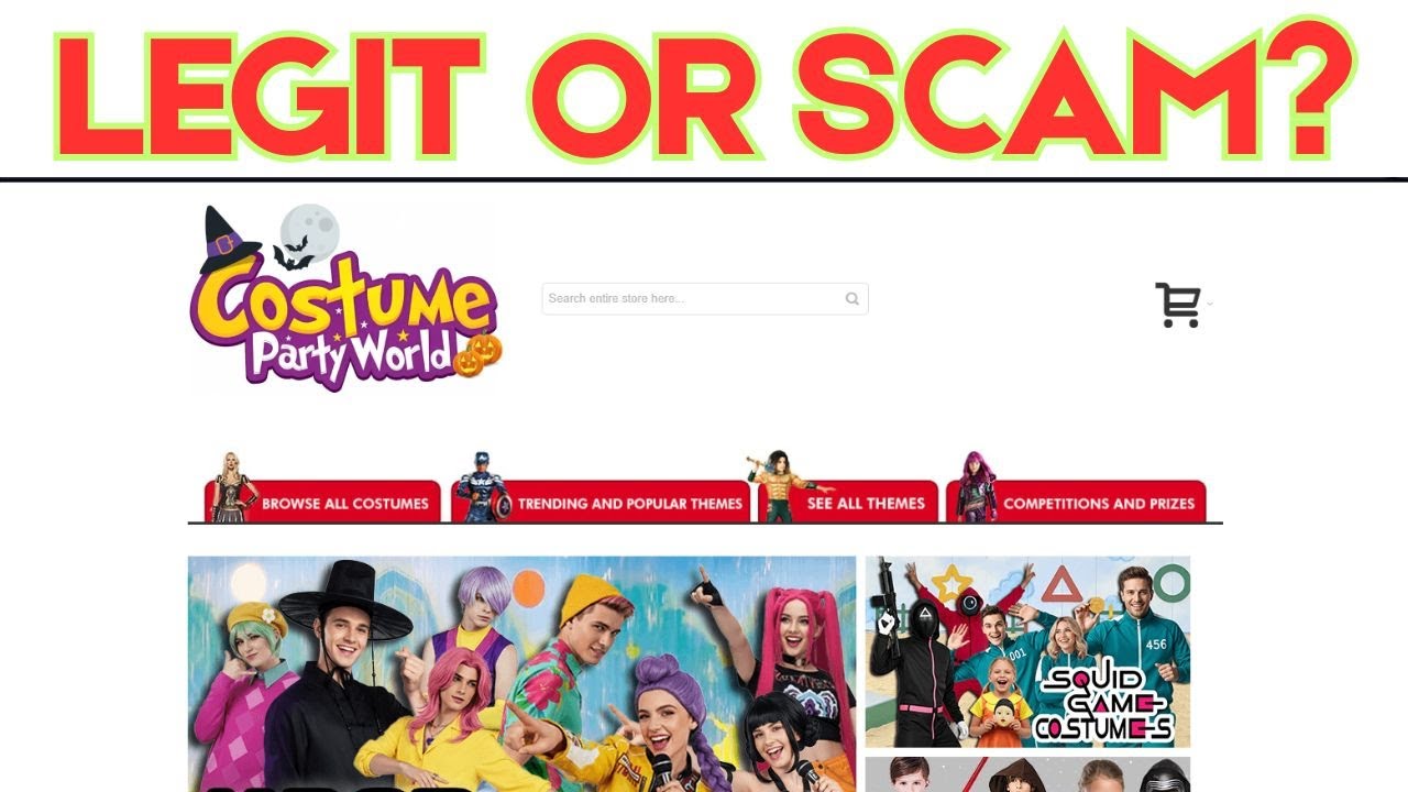 Is Costume Party World  Legit or Scam? Honest Reviews