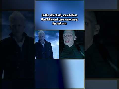 Who's more POWERFUL? Voldemort or Grindelwald? #shorts
