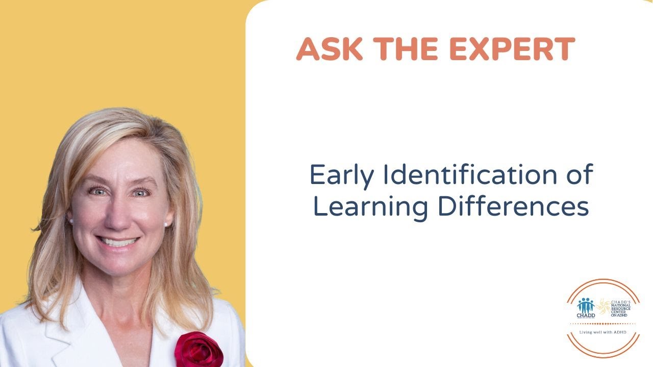 Early Identification of Learning Differences
