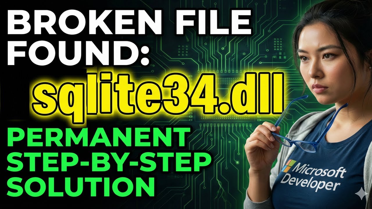 How to Fix Sqlite3.dll Errors Fast! [2 min]