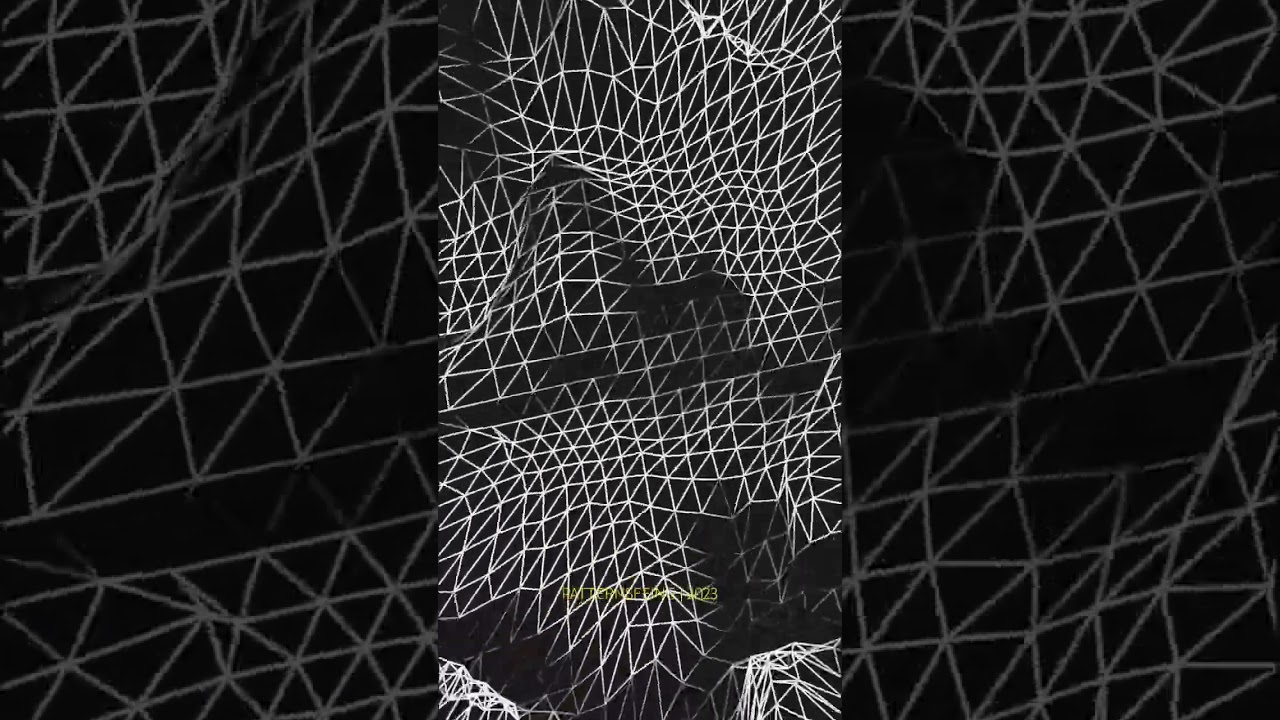 tessellated ocean ##creativecoding #generativeart #processing #mathart