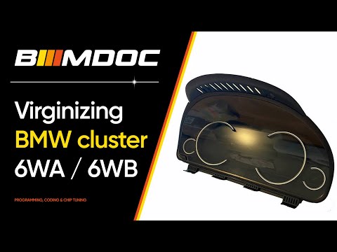 How to zero (virginize) any BMW cluster for retrofit or exchange?