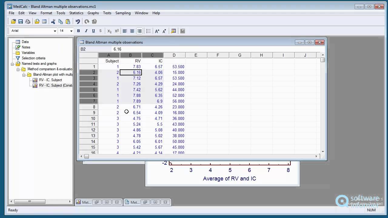Let's have a look at MedCalc