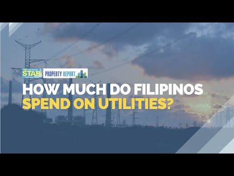 How much do FIlipinos spend on utilities?