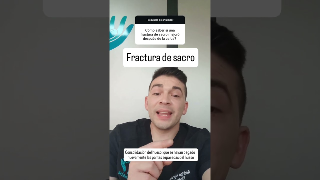Fractura de sacro y recuperación