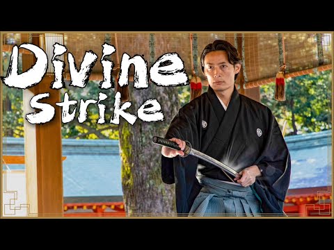 Sacred Slash Before the Gods – Iaidō Demo at Hikawa Shrine