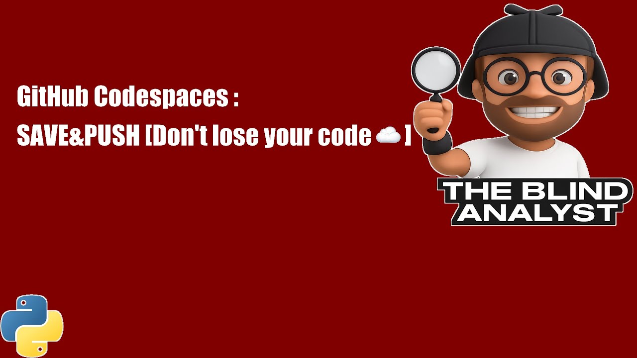 Save Your Work in Codespaces: How to Commit & Push Changes to GitHub Repository