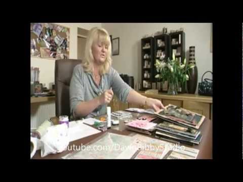 Dawn Bibby - Ultra Thick Enameling Using A Glue Stick & Paper Rolling In HD