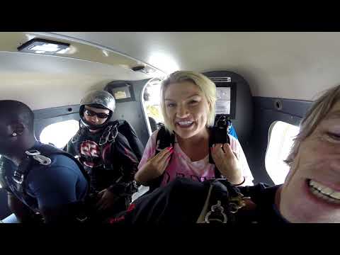 Tandem Skydiving! Erica from Lawrenceville, GA at Skydive Georgia!