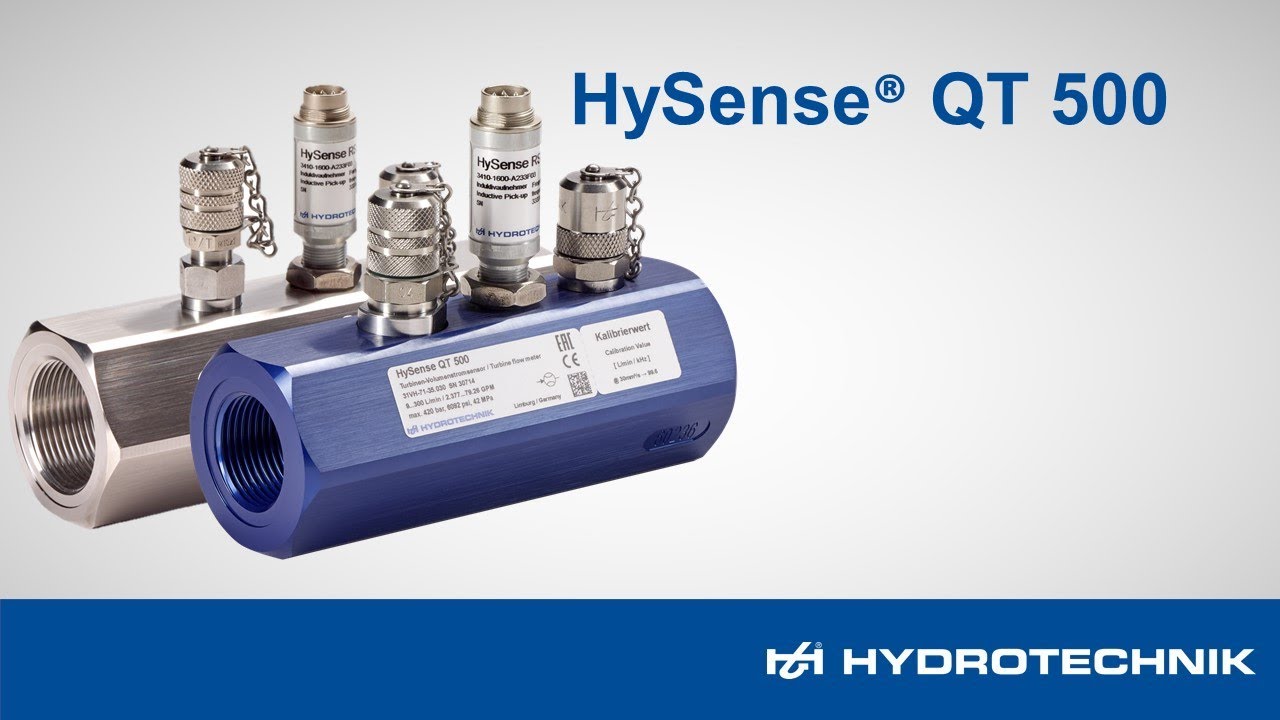 HySense® QT 500 – Turbine flow meter / flow measurement & monitoring/ Hydrotechnik GmbH