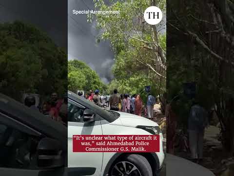 Air India Flight crashes near Ahmedabad airport #ahmedabadplanecrash