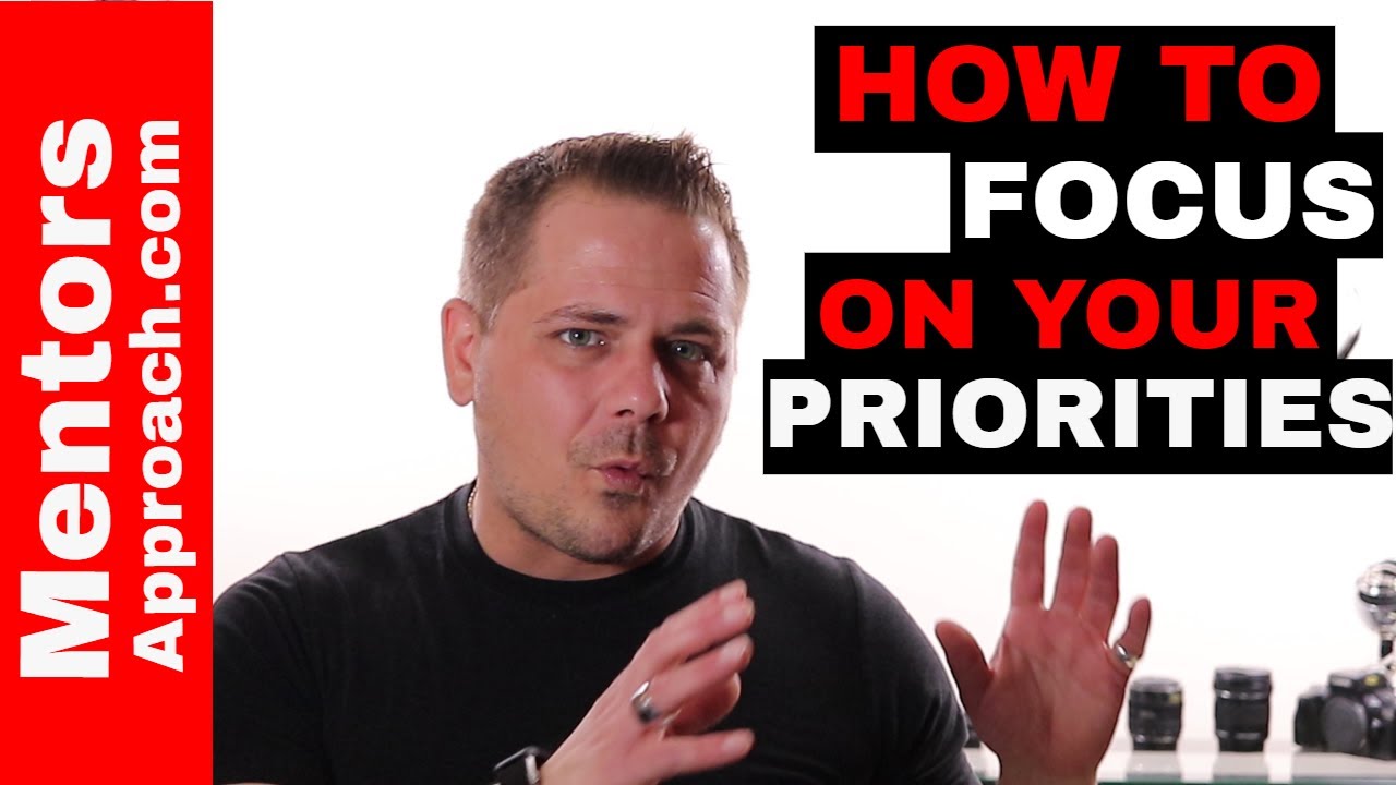 HOW to FOCUS on your PRIORITIES! My life needs fixing Series ...