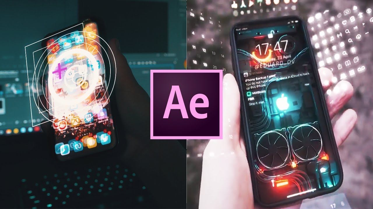 AUGMENTED REALITY iPHONE VFX TUTORIAL ! Adobe After Effects