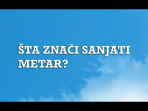 Sanjarica | Sanovnik | Šta znači sanjati Metar