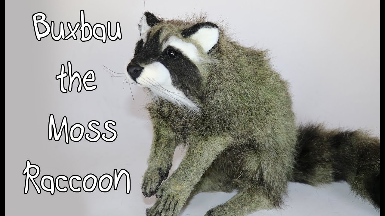 How I made Buxbau the Moss Raccoon Artdoll!