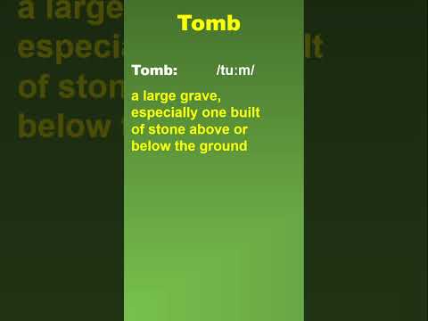 How to say TOMB | British Pronunciation | Learn English | #tomb #pronunciationpractice #trending