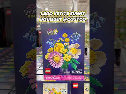 Build and display the LEGO® Petite Sunny Bouquet a lasting floral arrangement! #CostcoFinds #Shorts