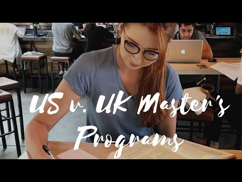 US v UK Master's Degrees | Why I Left the US for Graduate School | Oxford Masters Application