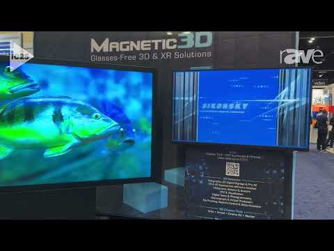 InfoComm 2025: Magnetic 3D Presents Range of Glasses-Free Holographic 3D Displays