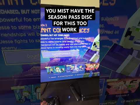 how to get S2 all episodes #ps4 #Minecraft Story Mode 2