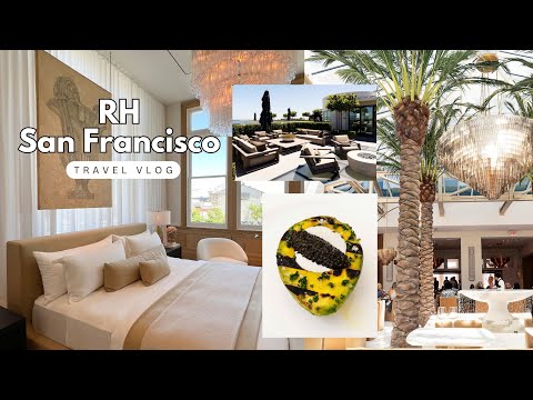 RH San Francisco Walkthrough: The Galleries, Rooftop Garden, The Palm Court Restaurant, Lunch Review