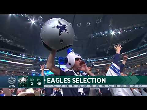 Eagles - NFL Draft flashbacks... David Akers trolls the Cowboys in Arlington
