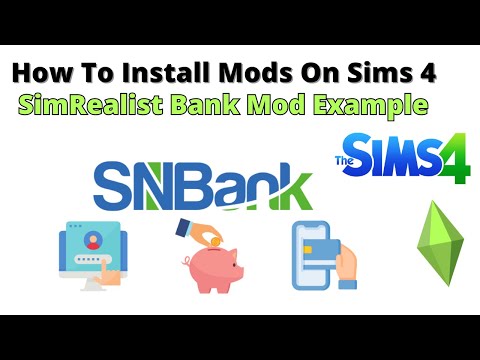 How To Install Sim Realist Bank Mod For Sims 4 | 2023