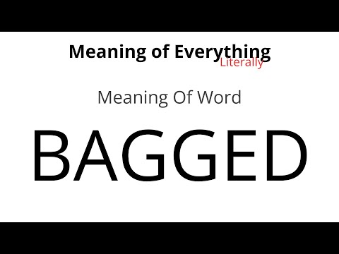 Meaning of Word - Bagged Meaning