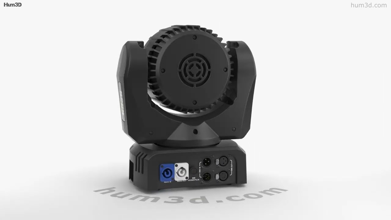 Stage LED Light 3D model by 3DModels.org