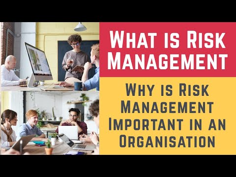 What is Risk Management and Why is it Important in an Organisation (Risk, Risks and Risk Management)