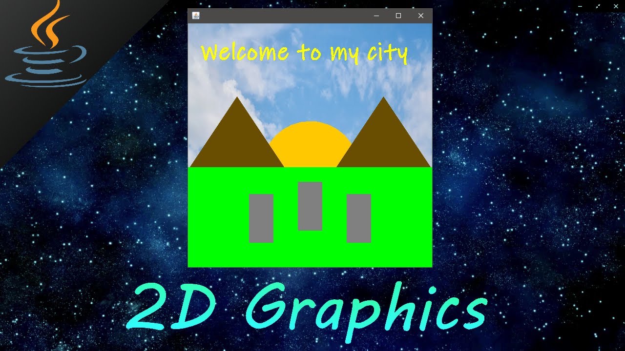 Java 2D canvas graphics 🖍️